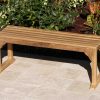 Java Backless Benches – Oceanic Teak Furniture