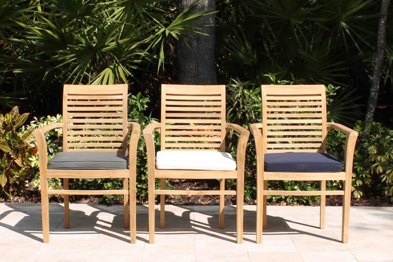 2 x Teak Atlantic Chairs – Oceanic Teak Furniture