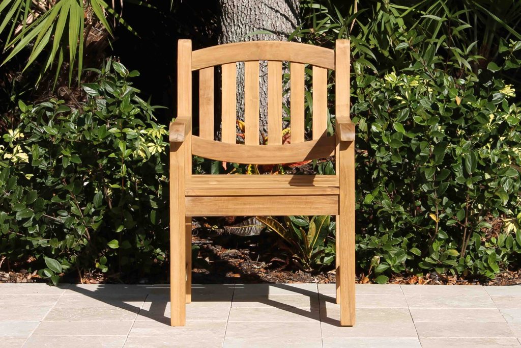 Java Oval Teak Armchair – Oceanic Teak Furniture