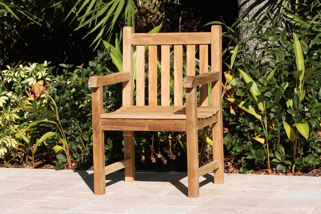 Classic Java Teak Armchair – Oceanic Teak Furniture