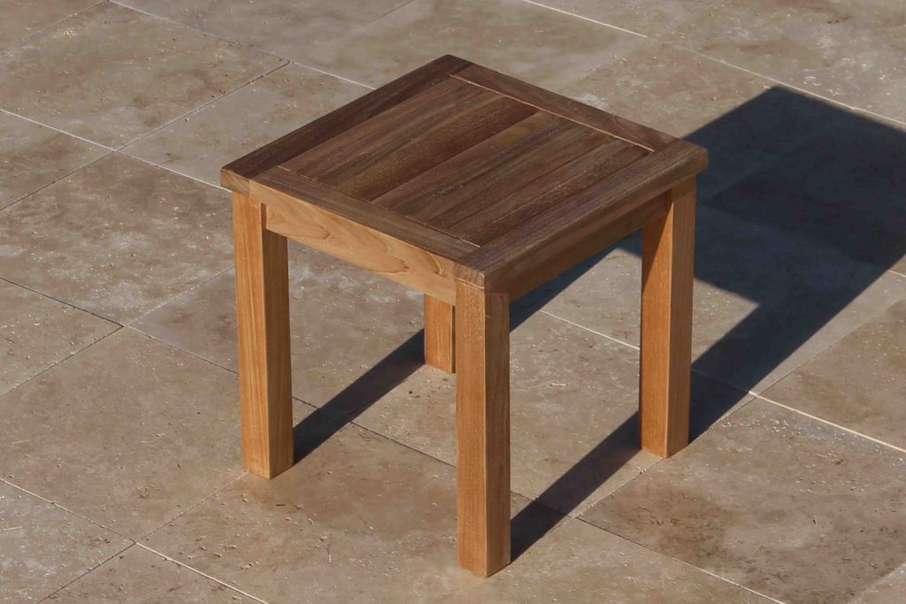 Teak Side Table 18in – Oceanic Teak Furniture