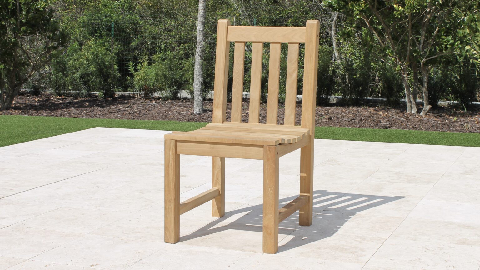 48in Round Table & 4 Java Chair Teak Set – Oceanic Teak Furniture