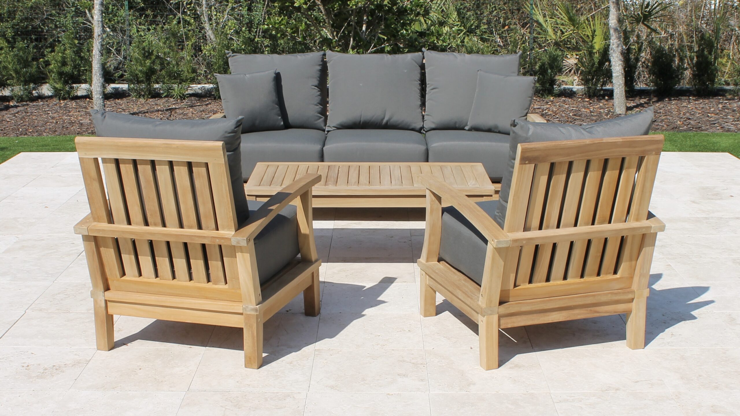 Teak Classic Sofa & Lounge Chair Range – Oceanic Teak Furniture