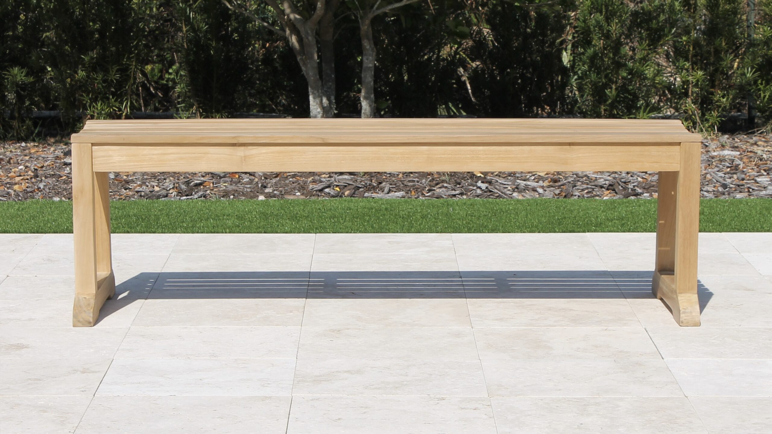 Java Backless Teak Benches – Oceanic Teak Furniture